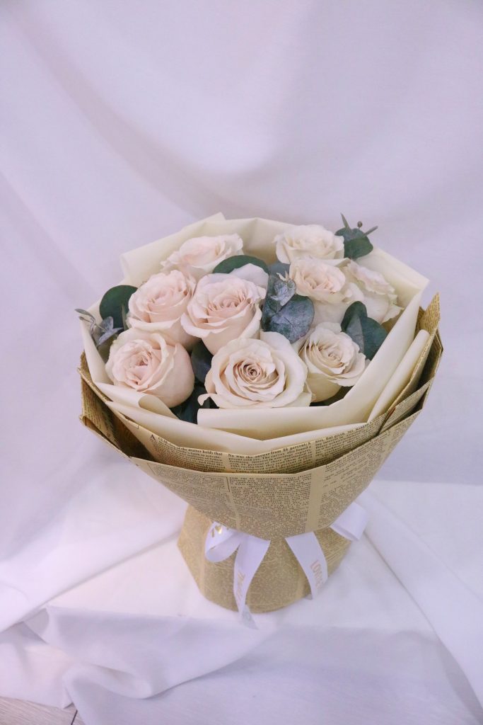 Quicksand Rose Bouquet – 02 – Wish Flowers